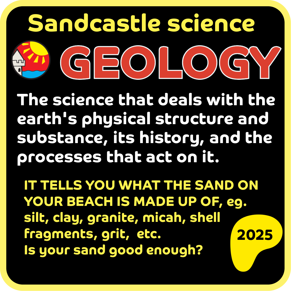 Sand Castle Science - Sand Castle Lessons on South Padre Island, Texas