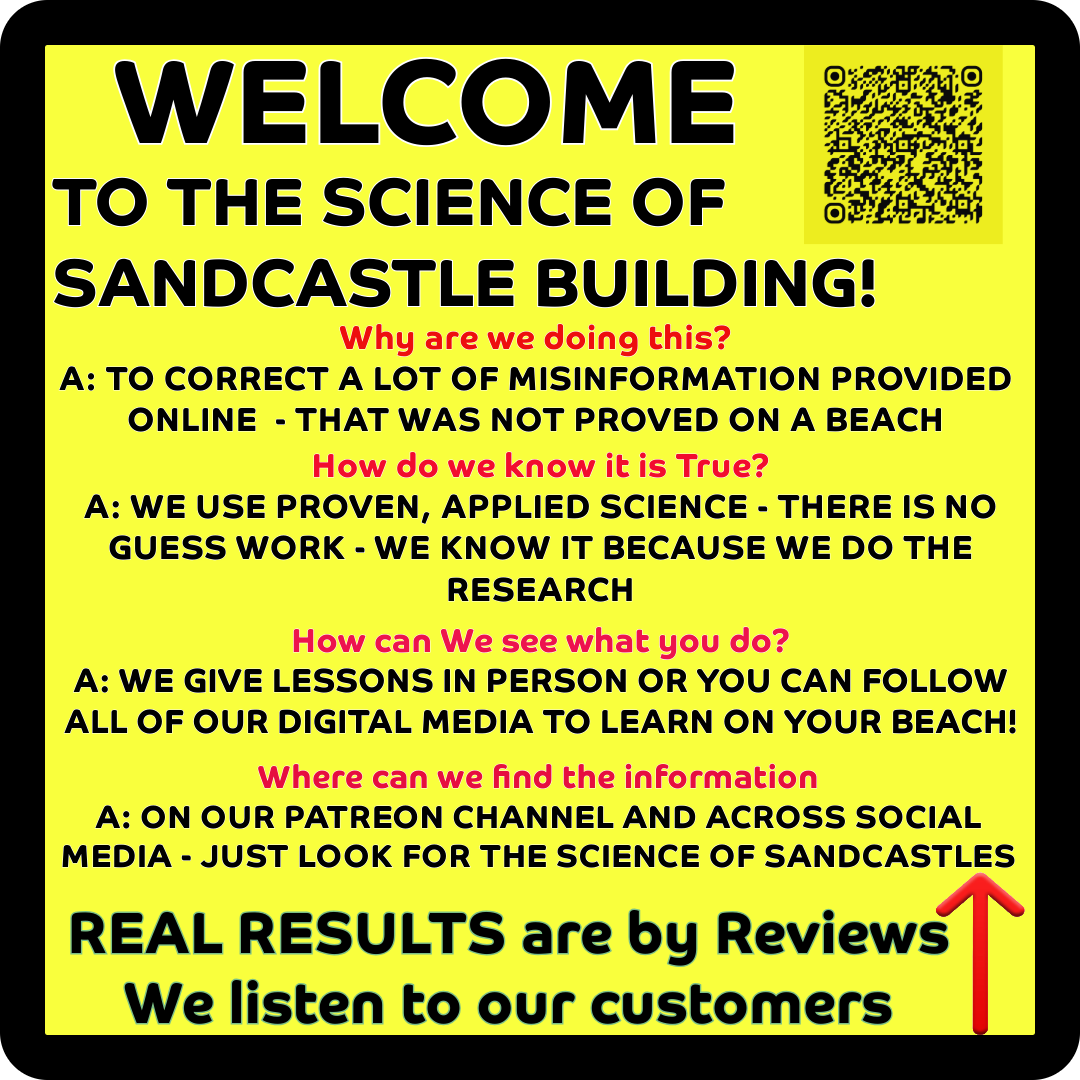 Sand Castle Science - Sand Castle Lessons on South Padre Island, Texas